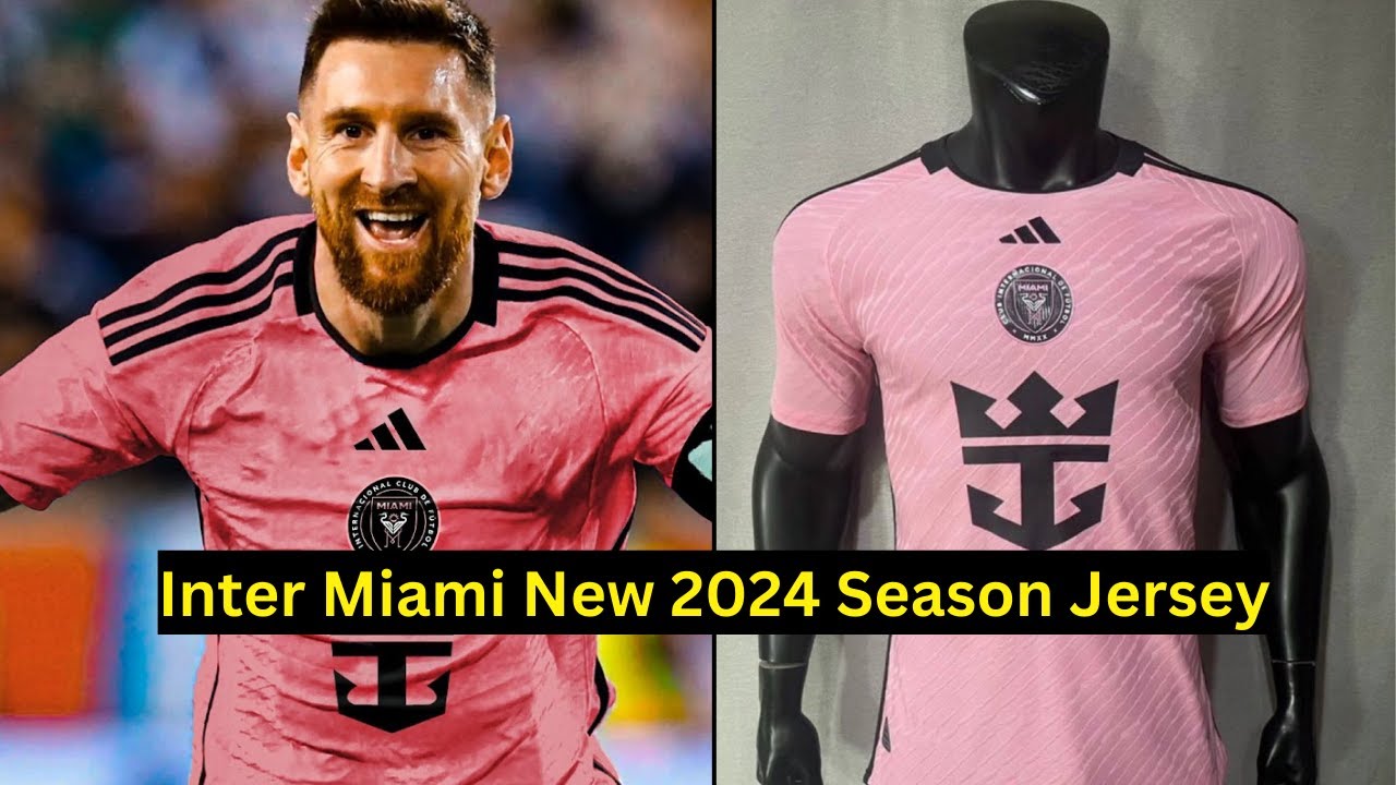 Inter Miami 2024 Season Jersey Revealed | Inter Miami 24/25 Home Kit ...