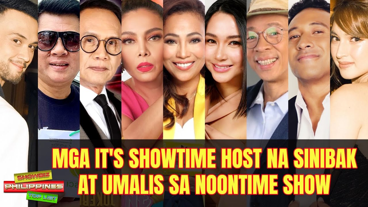 It's Showtime Hosts na SINIBAK at UMALIS sa noontime Show Alamin Natin ...
