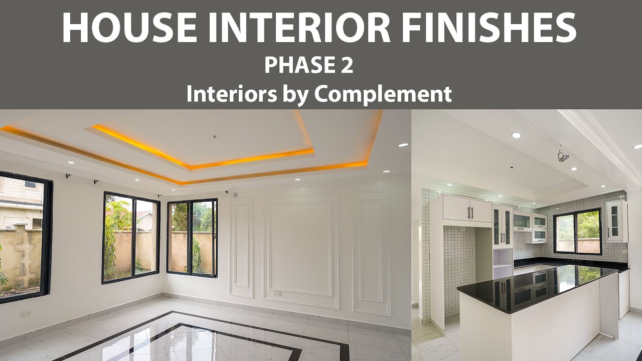 House Interior Finishes Diani phase 2 - YouTube