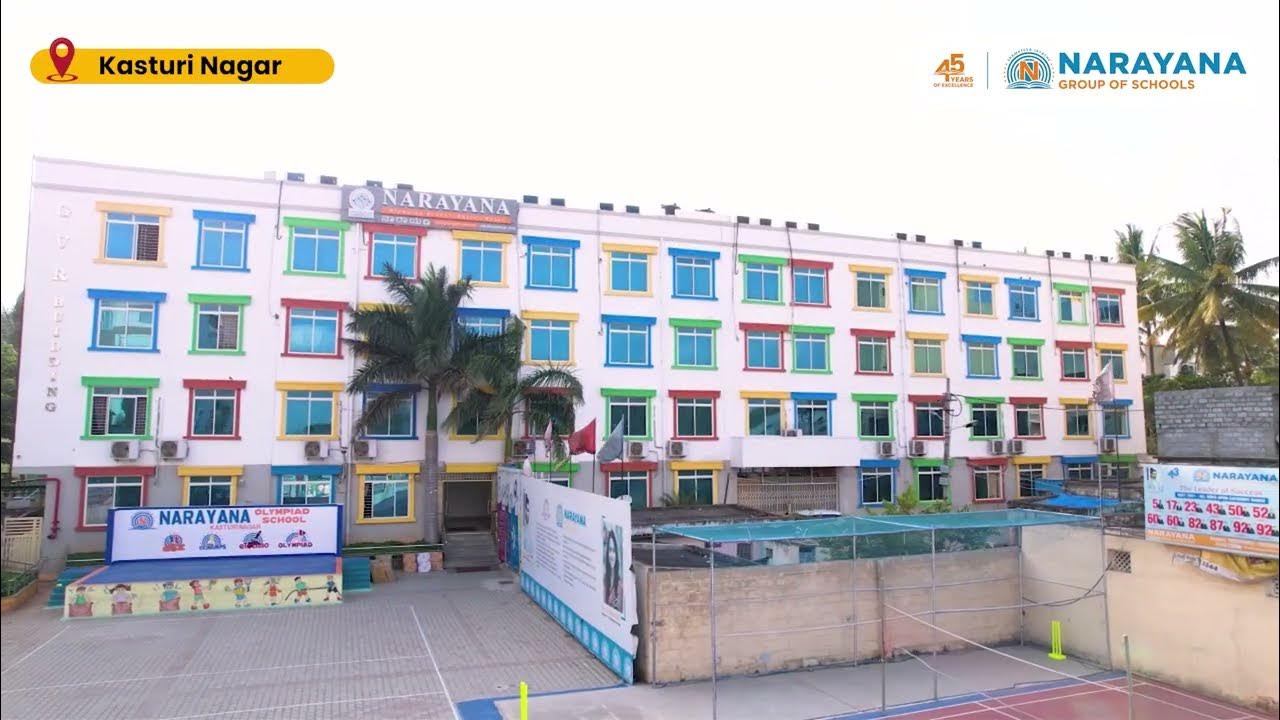 Narayana School, Kasturi Nagar, Campus | Where Learning Thrives With State-of-the-Art ...