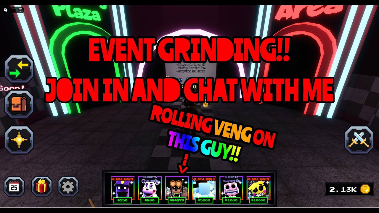 FNTD EVENT GRIND! | ROLLING VENG ON SHINY KRONOS! | JOIN UP AND CHAT ...