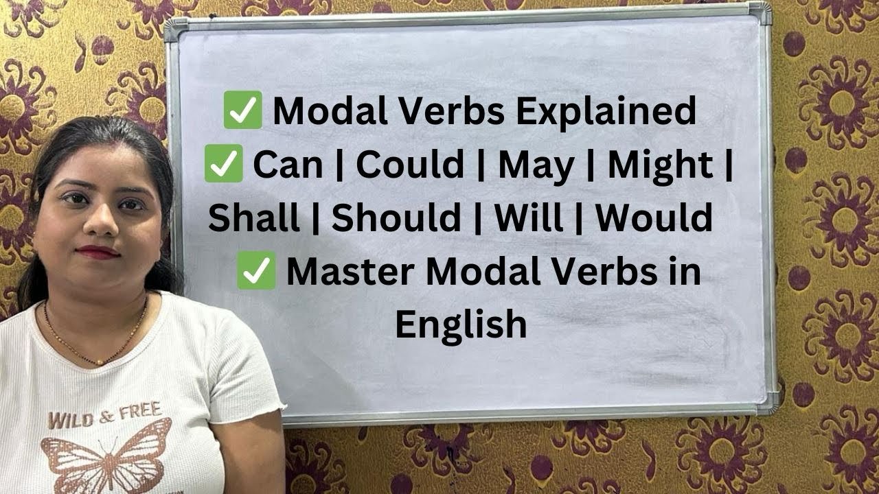 Modal Verbs in English | सीखें Can, Could, May, Might, Shall, Should ...