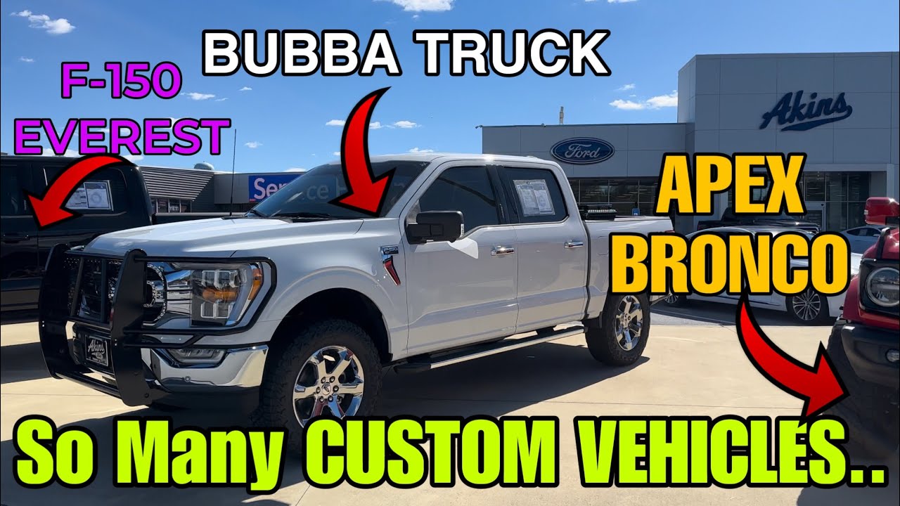 CUSTOM Vehicle Inventory October 2023- Must SELL BUBBA Truck - YouTube