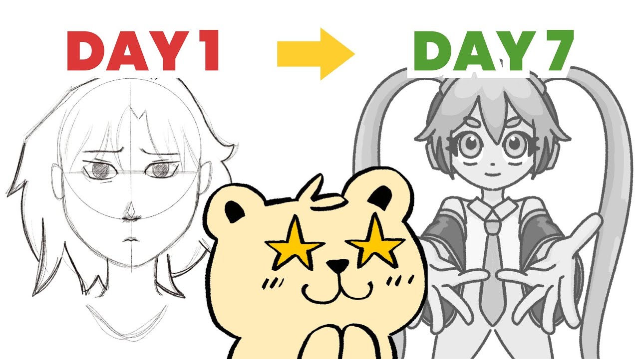 Learning How to Draw - Week 1 - YouTube