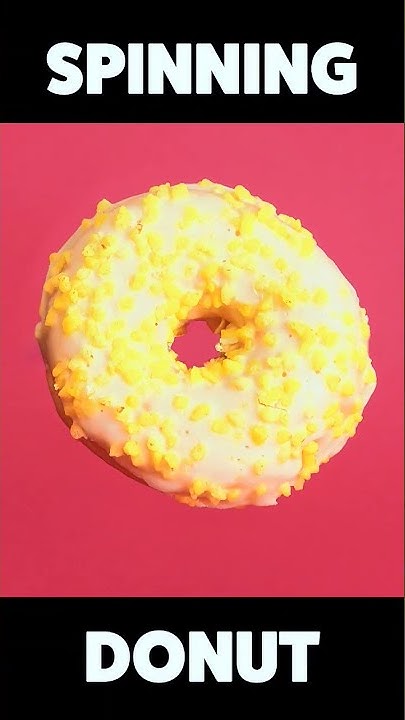 spinning donut - YouTube