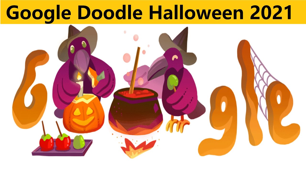 Google Doodle Halloween 2021 | Google Halloween Special Boo-gle doodle ...