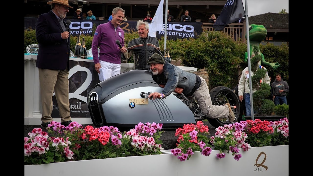 Mark Atkinson's BMW Alpha at the 2017 Quail Motorcycle Gathering - YouTube
