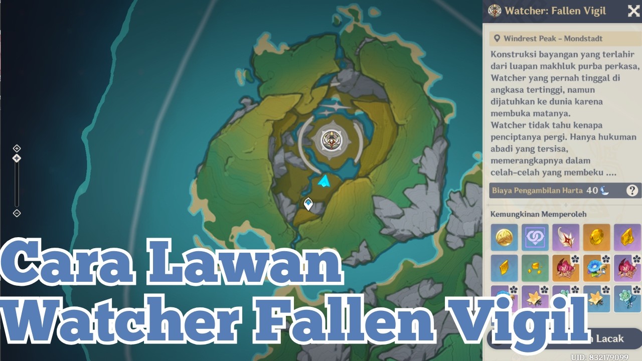 Cara Melawan Boss Watcher Fallen Vigil Buat Linnea [Genshin Impact ...