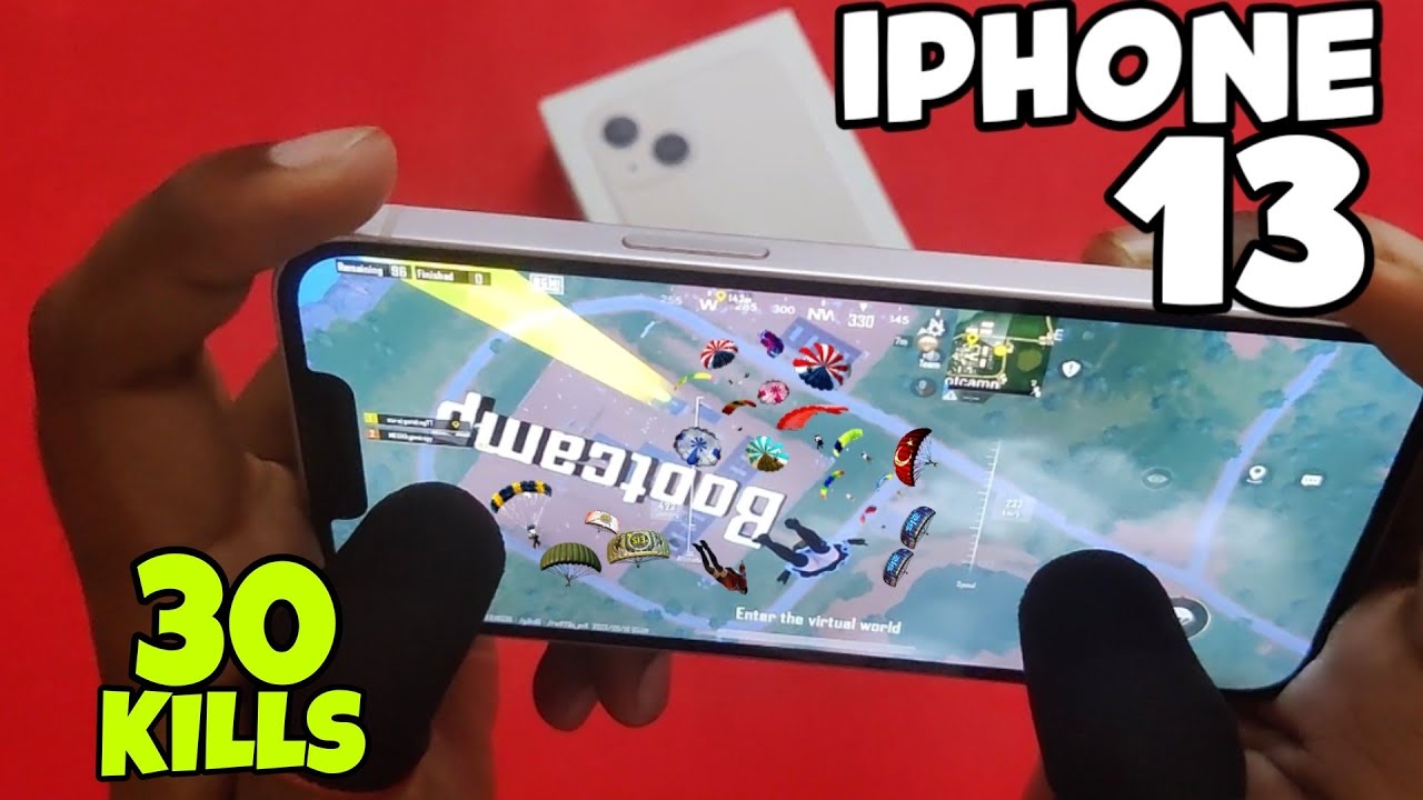 Iphone 13 BGMI Bootcamp Test🔥After iSO 16 Update | Gaming Beast Under ...