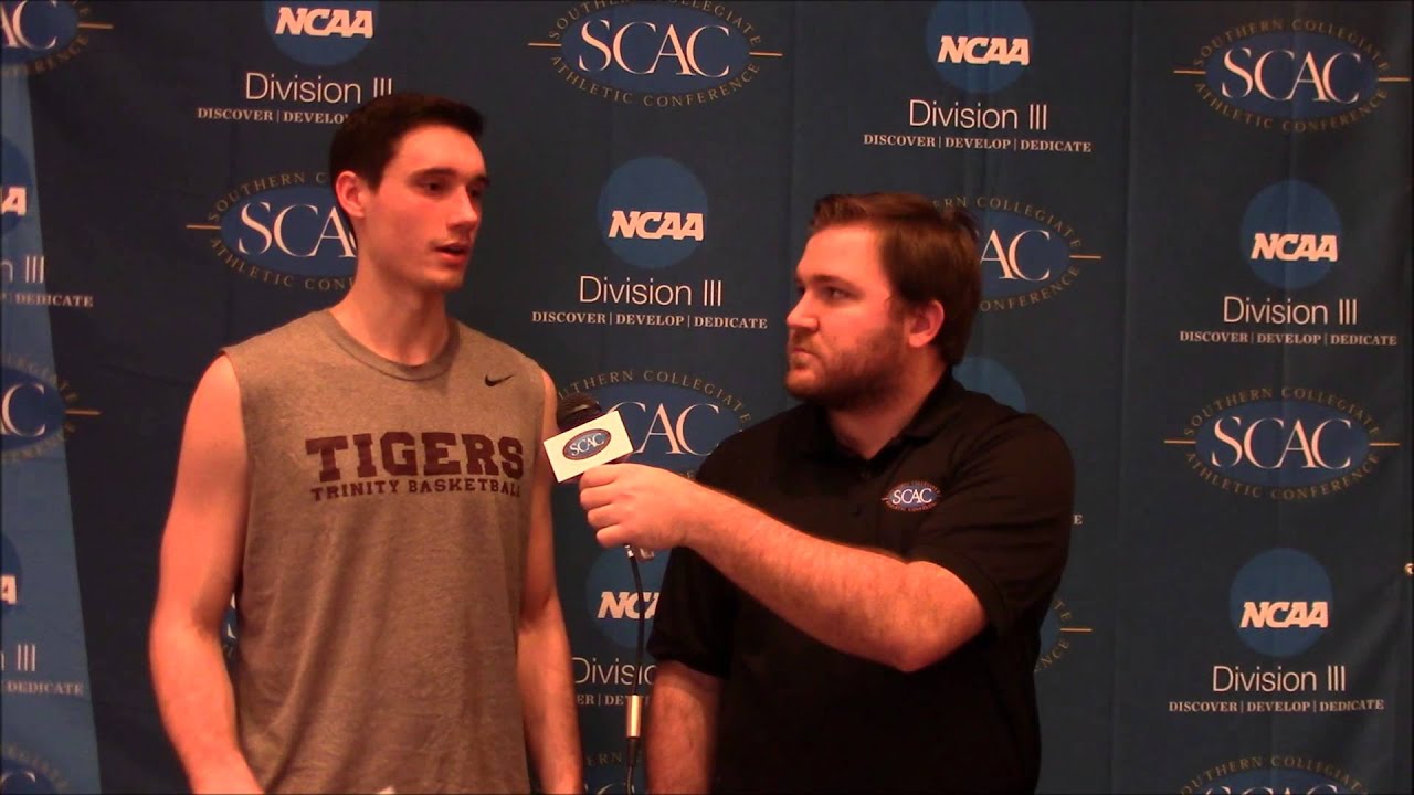 SCAC Men's Basketball Tournament - Zach Lambert, Trinity University ...