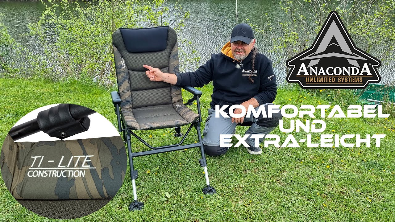 Anaconda Ti-Lite 6-Season Prime Chair - YouTube