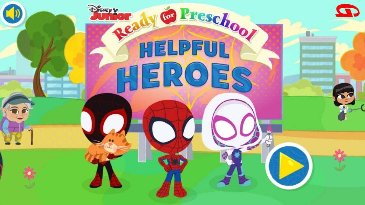 Ready for Preschool: Spidey and his Amazing Friends "Helpful Heroes ...