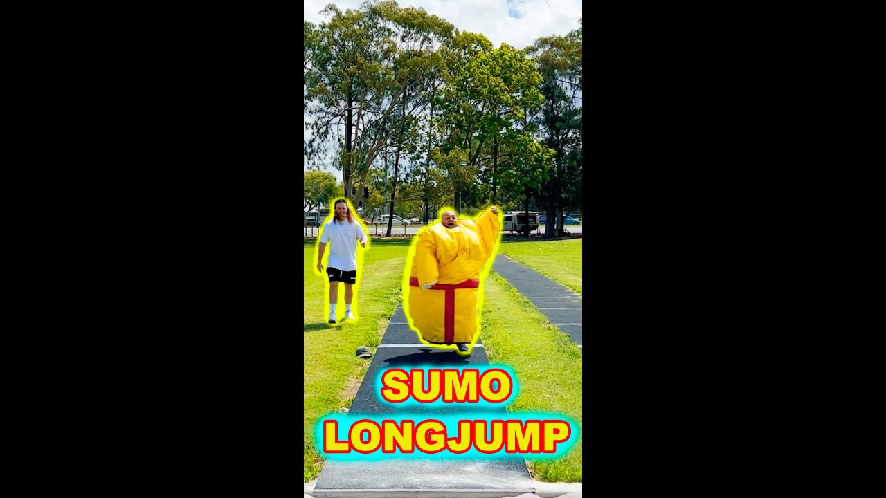 Sumo Long Jump - YouTube