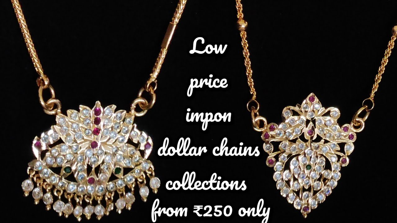 IMPON DOLLAR CHAINS DESIGNS LOW PROCE || TO ORDER WHATSAPP-7305451406 ...