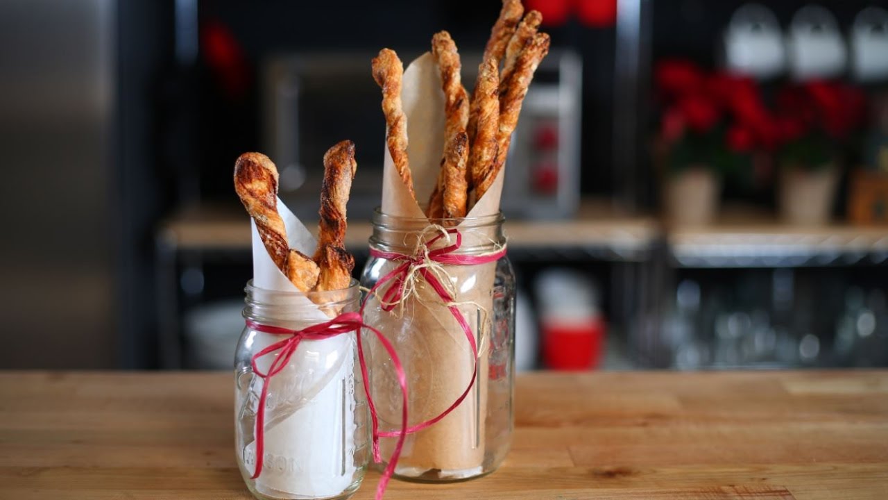 How to Make Almond Twists | Crisp Almond Sticks - YouTube