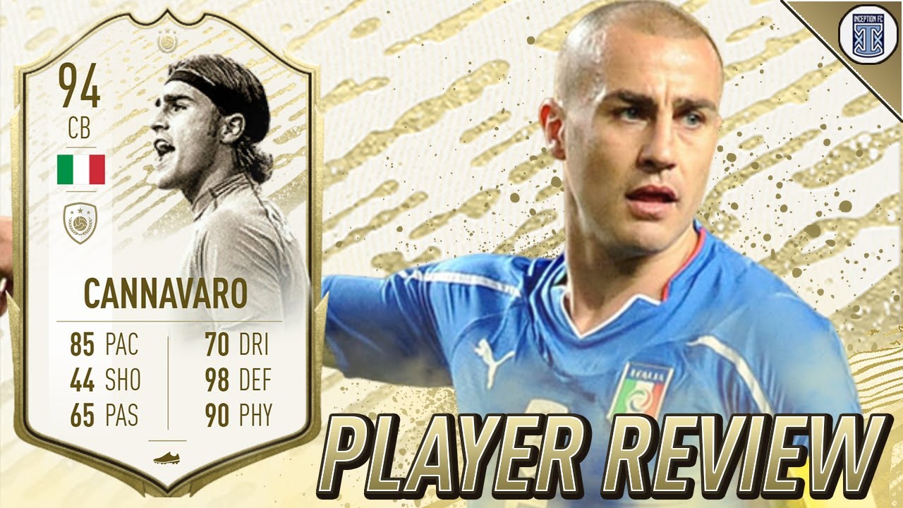 94 ICON SWAPS CANNAVARO PLAYER REVIEW! - IS HE WORTH UNLOCKING? - FIFA ...