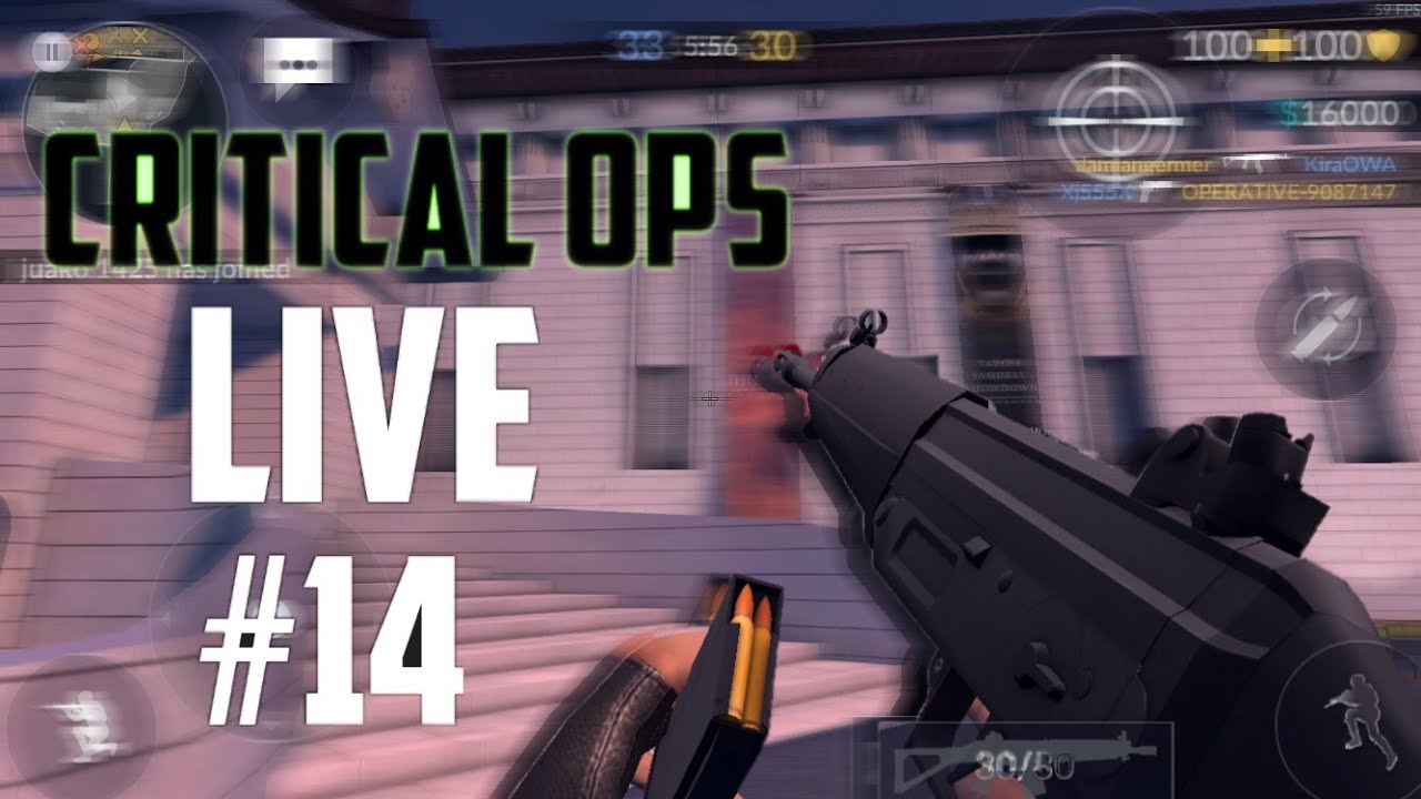 Critical Ops Live #14 - "SG 551 Time" - YouTube