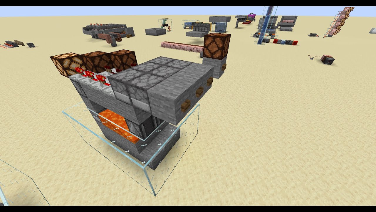 Vertical Tileable Redstone Pulse Extender (Revision) - YouTube