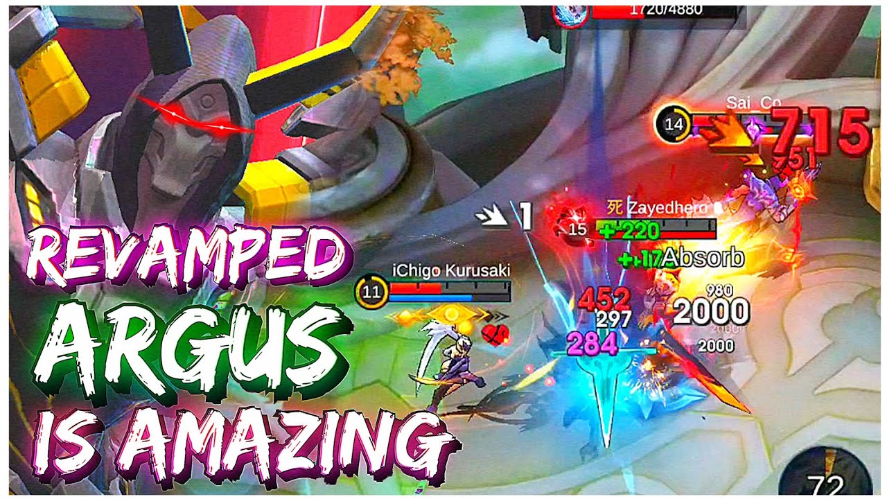 Revamped Argus is The Best Hes Ever Been ~ Mobile Legends - YouTube