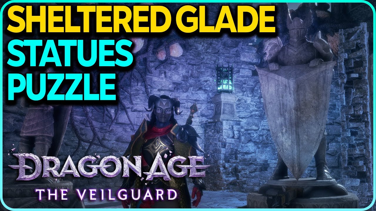 Hossberg Wetlands - Sheltered Glade Statues Puzzle Chest Dragon Age ...