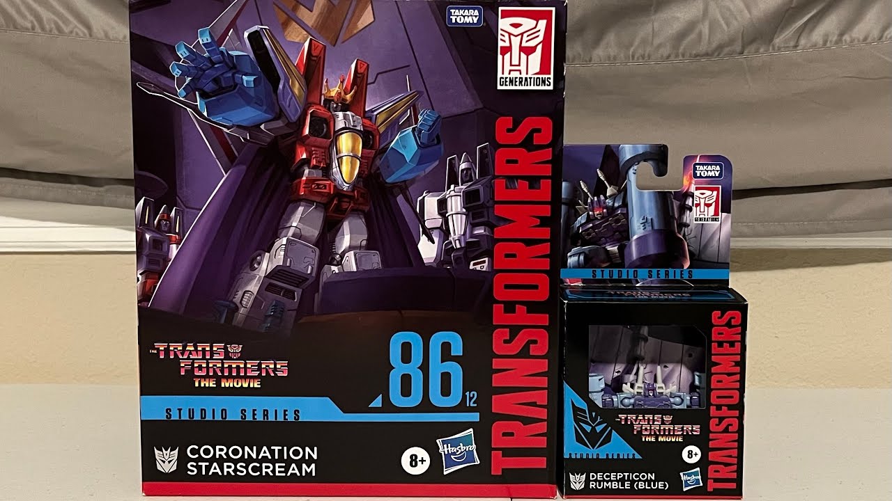 STARSCREAM & RUMBLE Studio Series 86 reviews…Best of 2023 - YouTube