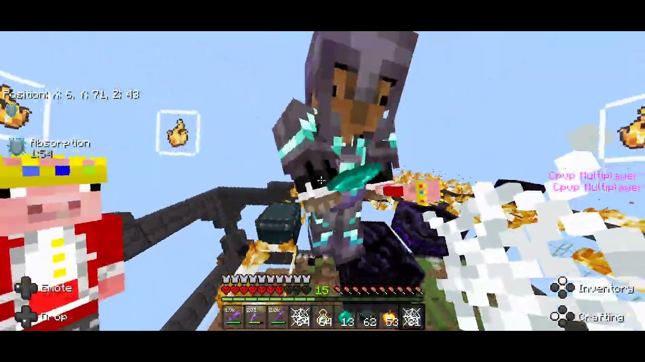 Killing Players using damage arrow strategy [ Minecraft ] - YouTube