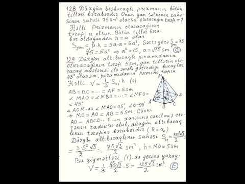 Test toplusu 1994-2015 riyaziyyat 2-ci hisse coxuzluler onlarin sethi ve hecmi 1-238