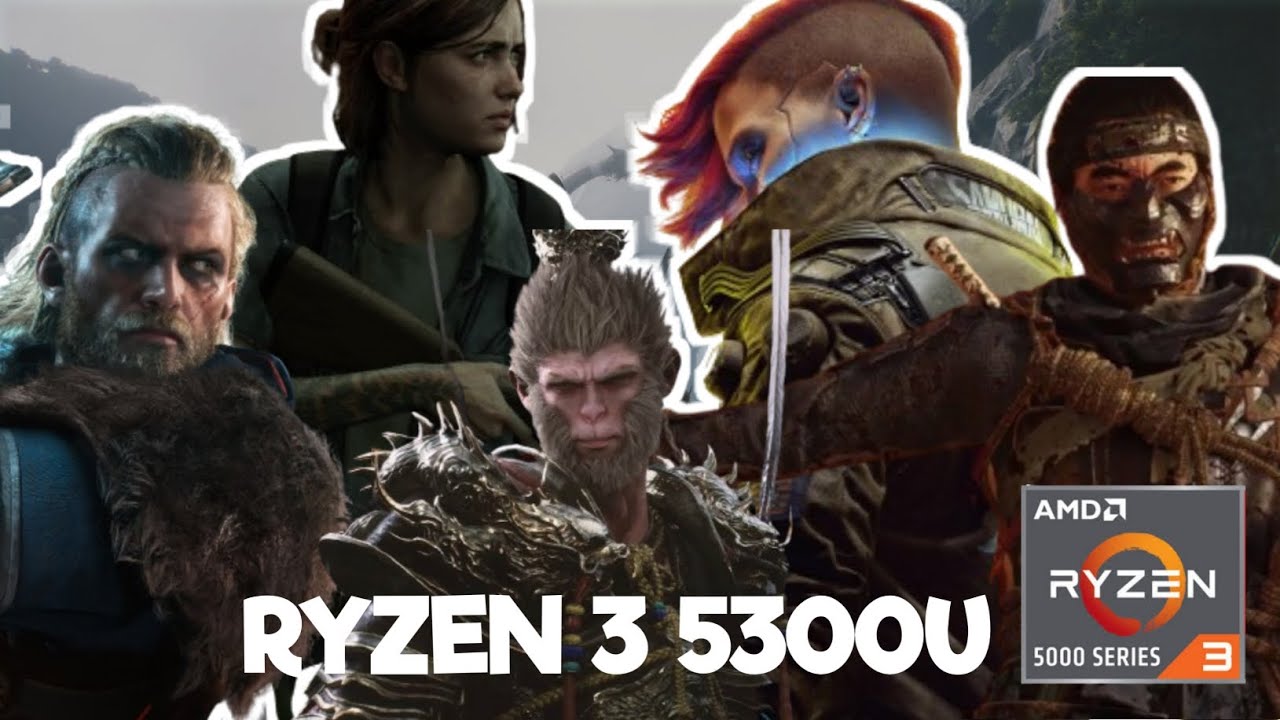 RYZEN 3 5300U | Tested 5 Game in 2024 - YouTube