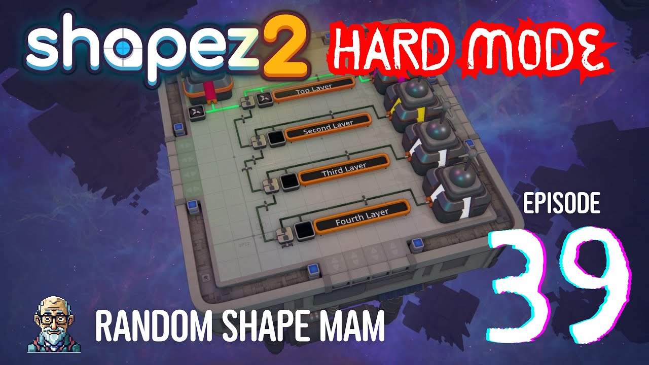 Shapez 2 Hard Mode: Random Operator Shapes MAM / Ep 39 - YouTube