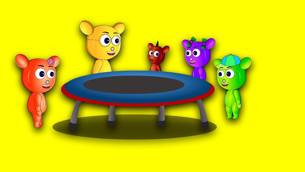 Mega Gummy Bear Finger Family Collection | Finger Family Funny Videos ...