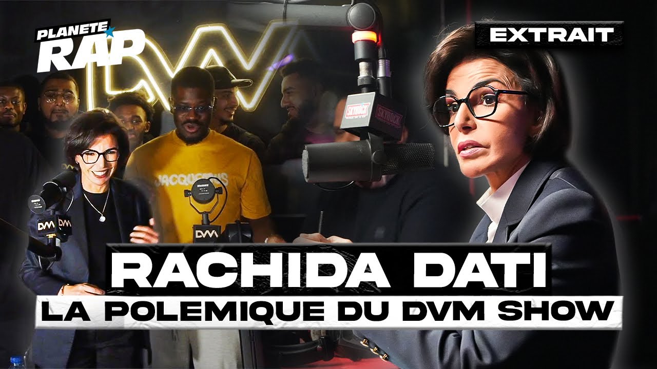 RACHIDA RÉAGIT À LA POLÉMIQUE DU DVM SHOW ! #PlanèteRap - YouTube