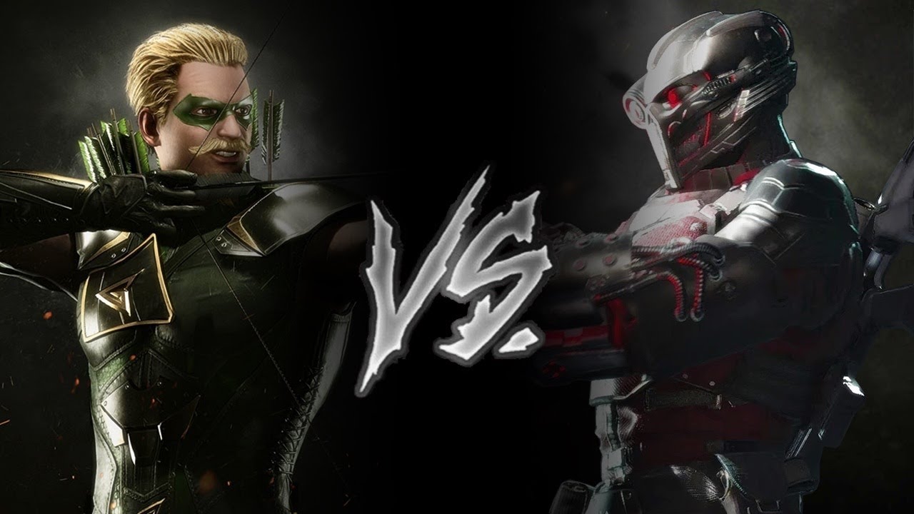 Injustice 2 - Green Arrow Vs. Deadshot (VERY HARD) - YouTube