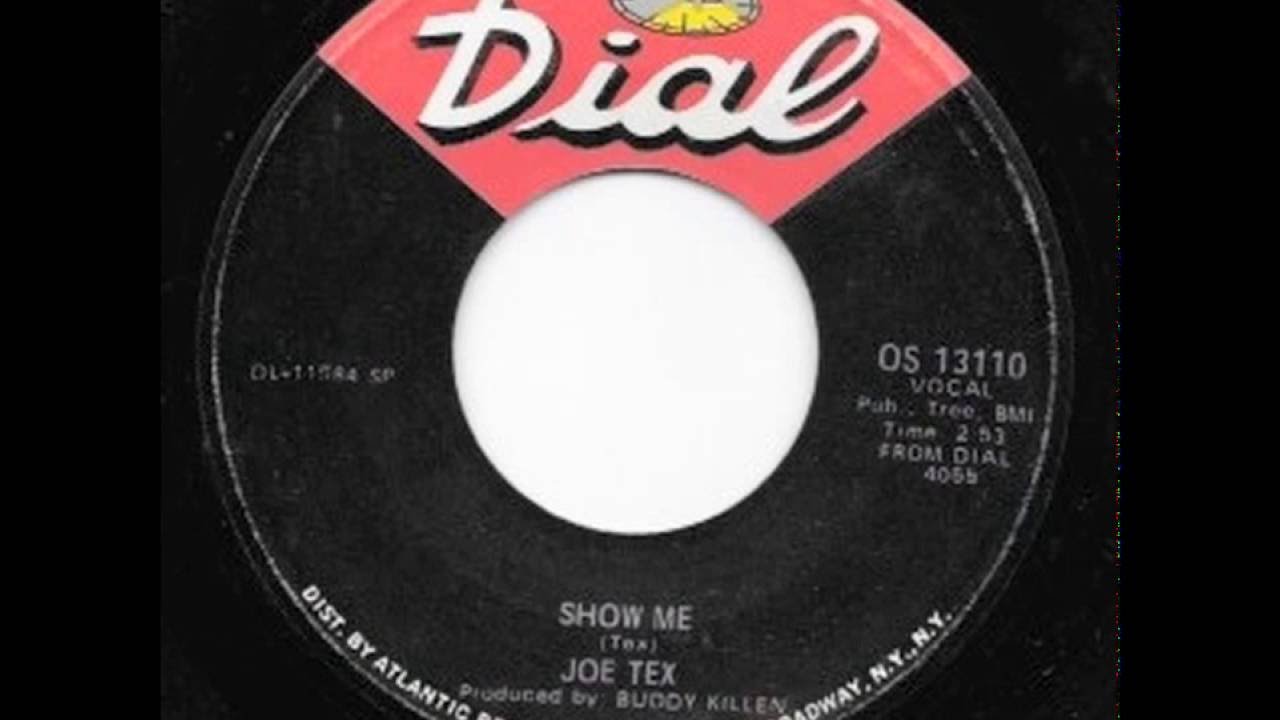 Joe Tex - Show Me - YouTube