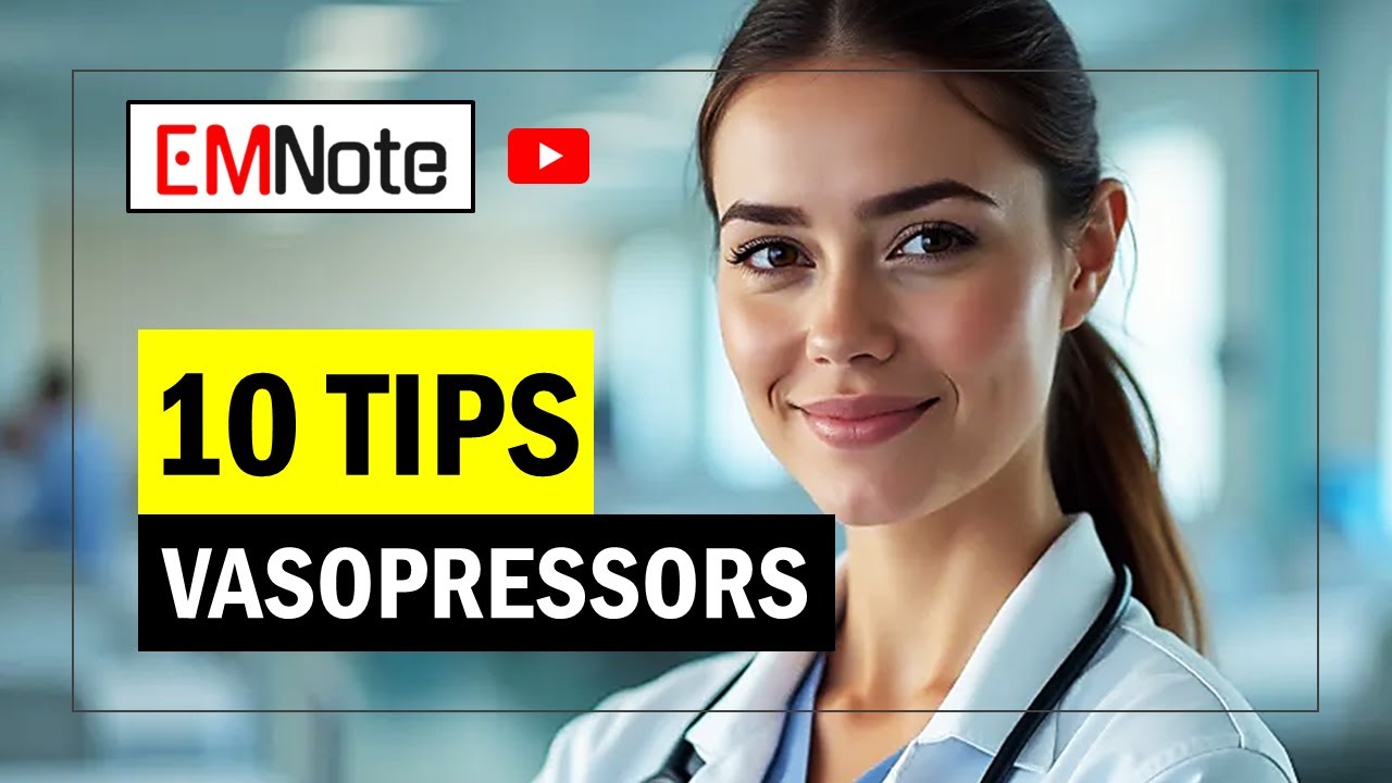 Vasopressor 10 Tips - YouTube