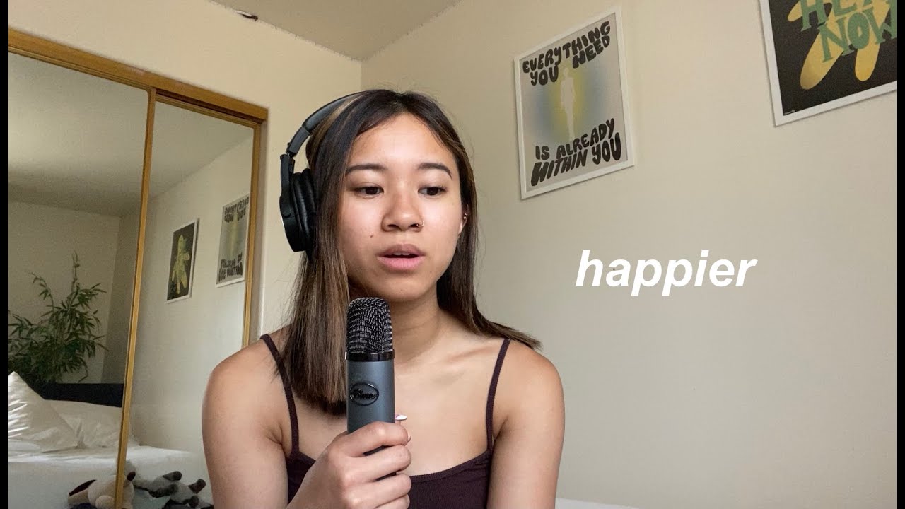 happier - olivia rodrigo cover - YouTube