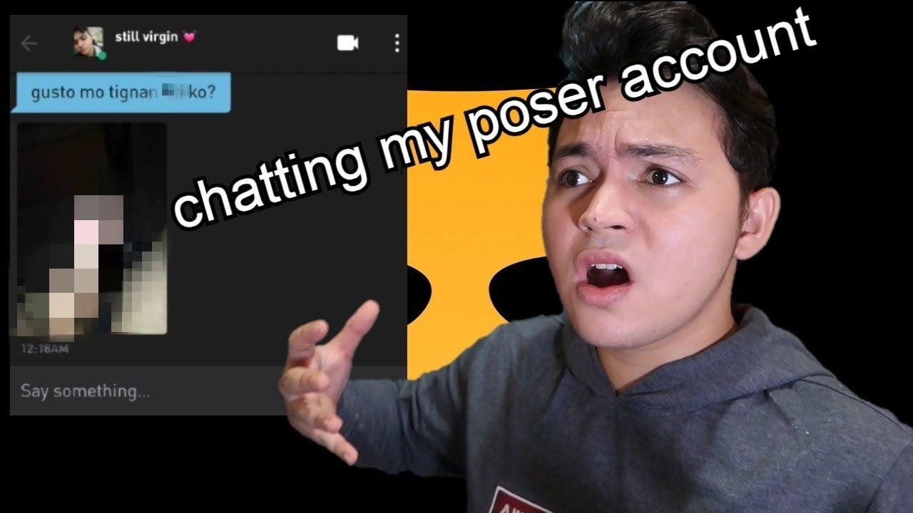 CHATTING MY POSER ACCOUNT SA GRINDR - YouTube