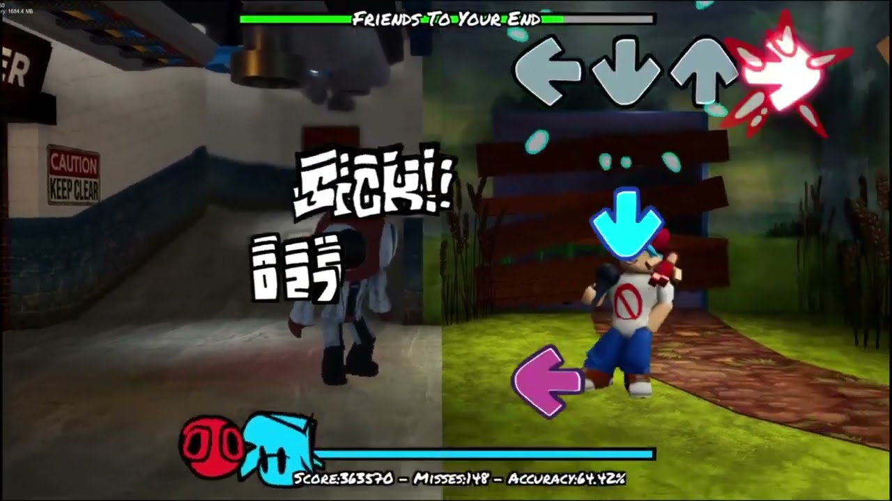 FNF Rainbow Friends All Character l FNF Friends To Your End But ...