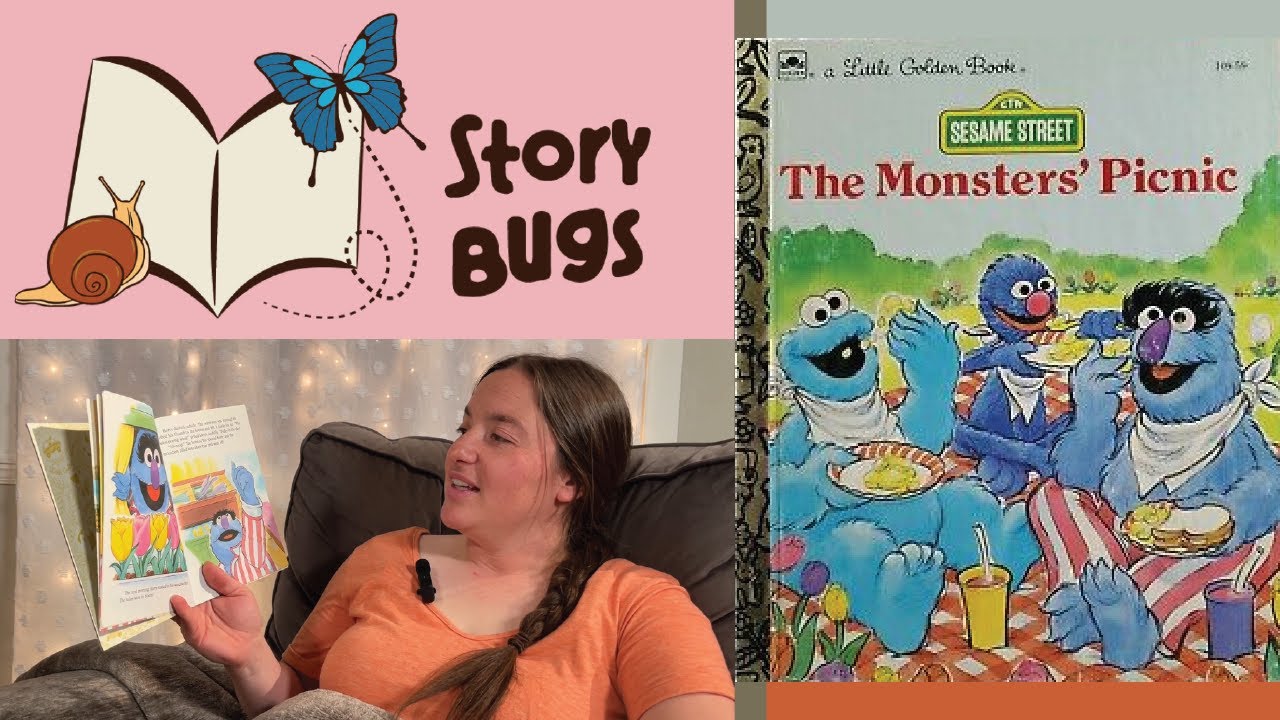 Sesame Street's "The Monster's Picnic" | Read Along, Book Reading ...