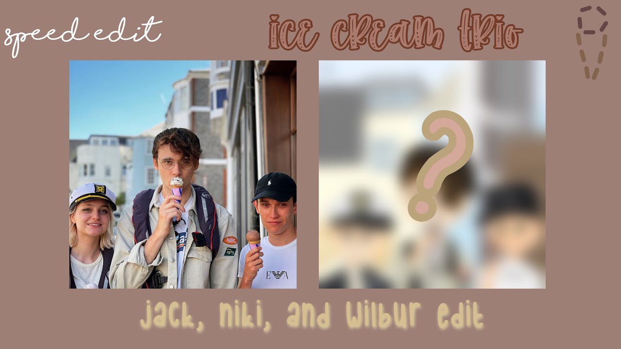 Ice cream trio [Nihachu, Jack Manifold, & Wilbur Soot] | Speed ibispaint x edit | Insta ...