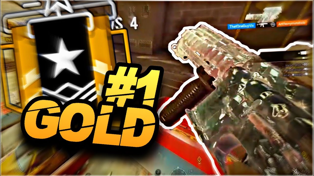 Best gold in Rainbow Six Siege - YouTube