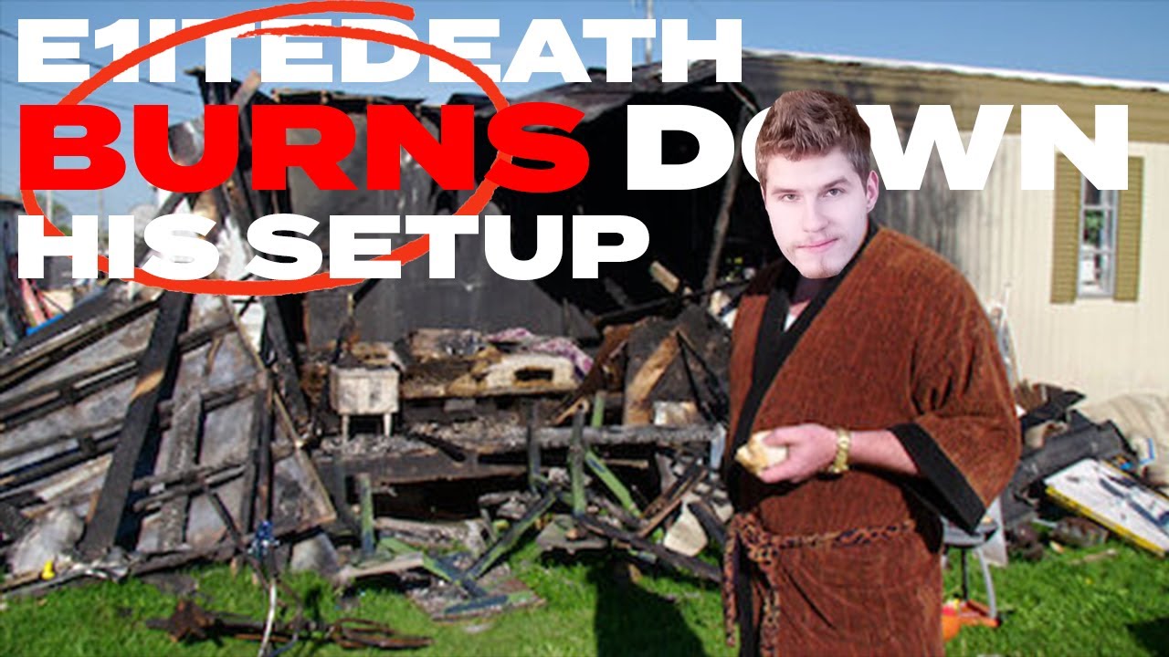 E1ITEDEATH DESTROYS HIS SETUP (rage comp) - YouTube