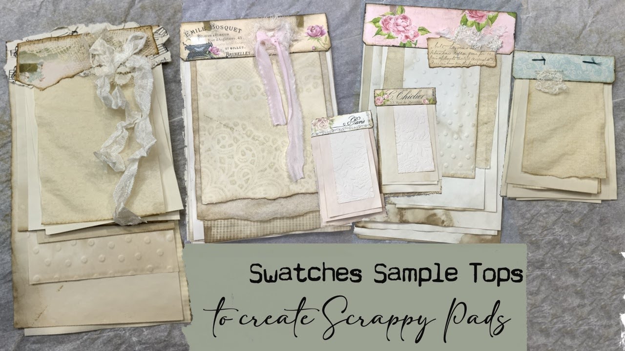 Part 2 - Making gorgeous Swatches Sample using a new digital kit that I ...