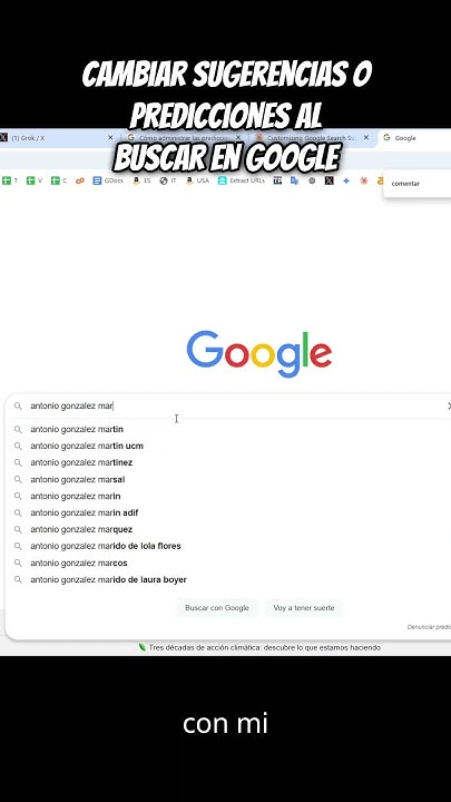 Cómo cambiar sugerencias de Google al buscar o predicciones de búsqueda: quitar las que hay o ...