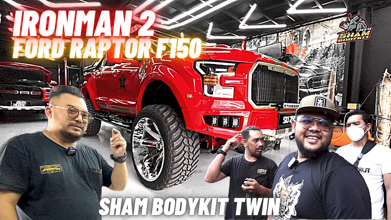 IRONMAN 2 | FORD RANGER T8 converted FORD RAPTOR F150 SHELBY | Kembar ...