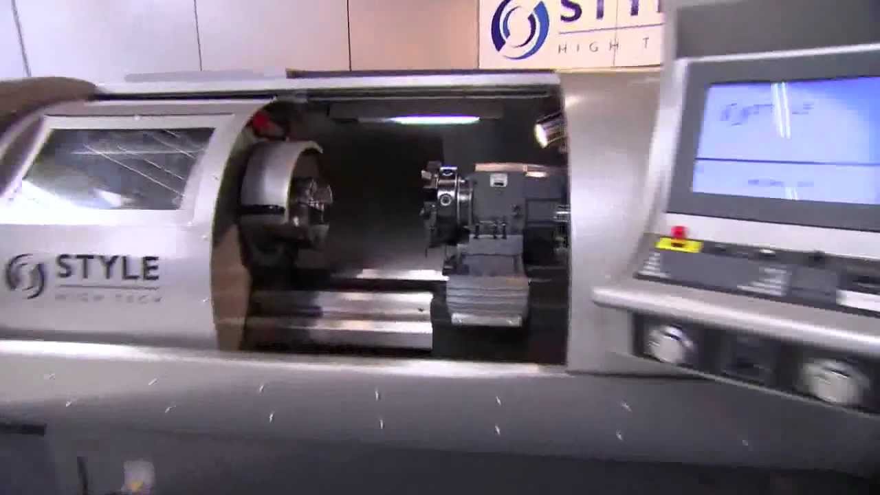 Lathe STYLE High Tech - YouTube