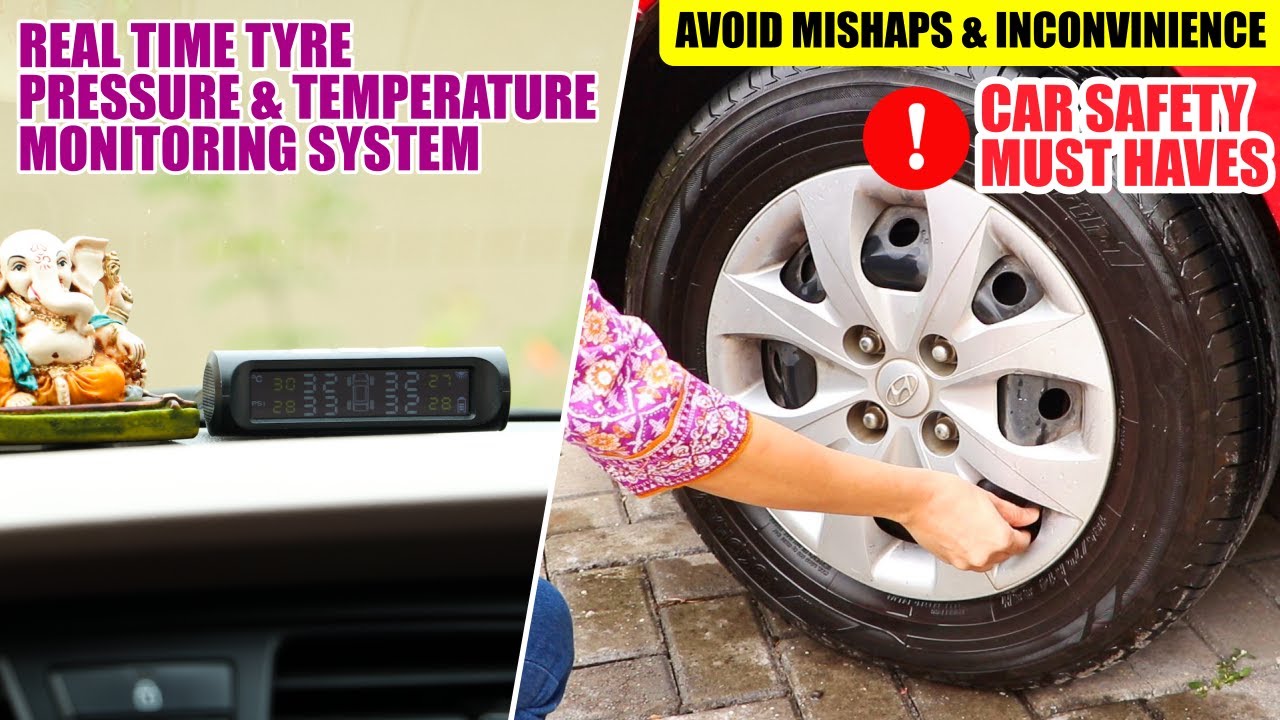 My Car Safety Upgrade | AGARO Tyre Pressure Monitoring System, TPMS | Best Car Accessory - YouTube