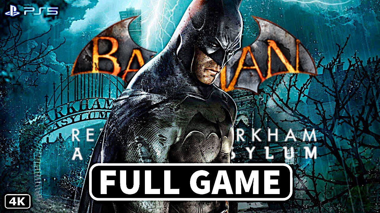 BATMAN: RETURN TO ARKHAM ASYLUM | PS5 FULL GAME - YouTube