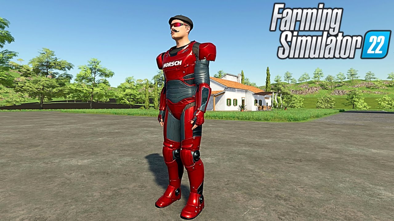 FS22 🚧 Iron Man Horsch Suit 🚧 Farming Simulator 22 Mods - YouTube
