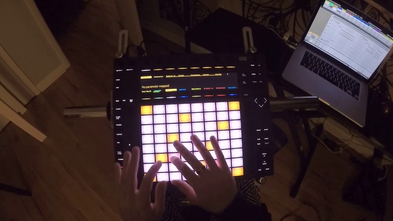PUSH 2 Performance - OnenO makes a loop in under 2 minutes!! - (Ableton ...