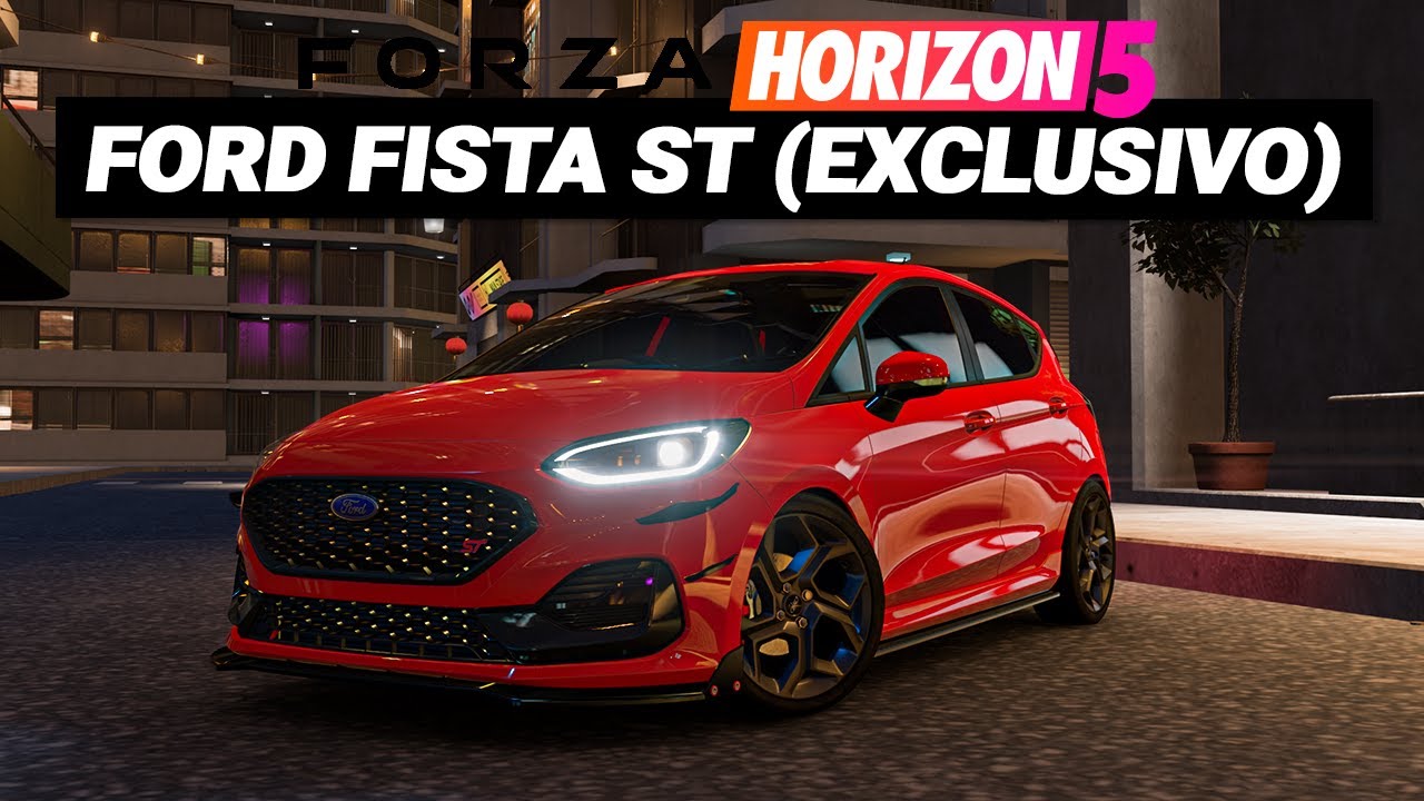 325 HP na Classe B | FORZA HORIZON 5: Testando o novo Ford Fiesta ST ...